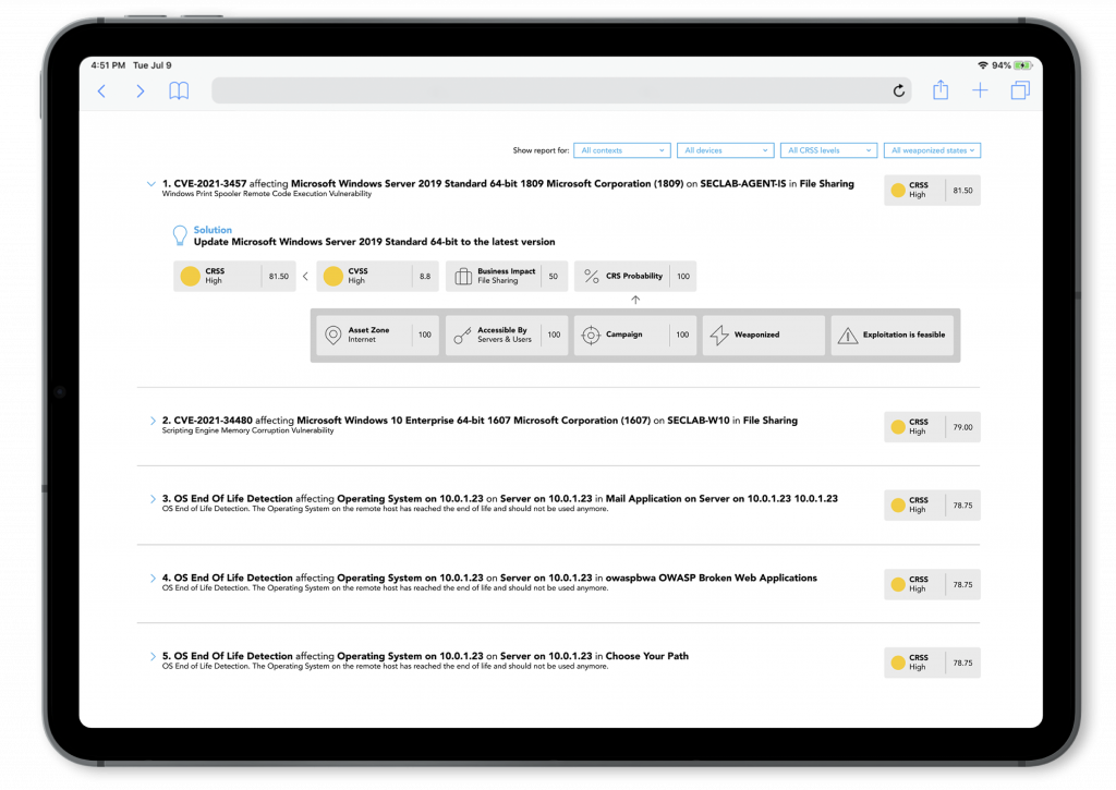 Continuous Risk Scanning | Managed Security | 11:11 Systems
