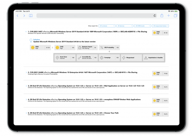 Continuous Risk Scanning | Managed Security | 11:11 Systems