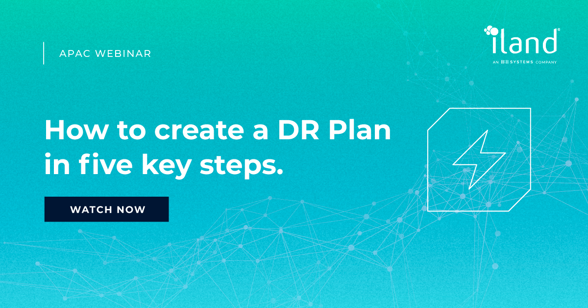 How to create a DR Plan in five key steps | APAC Webinar | 11:11