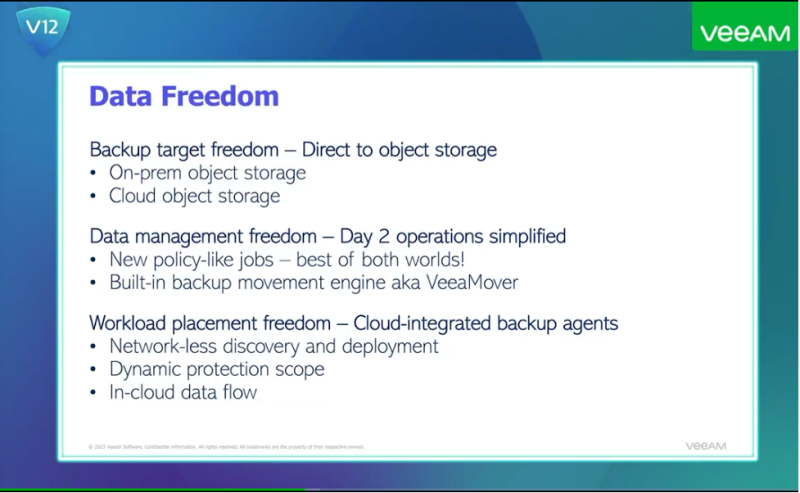 Veeam 12: Appropriate Direct to Object Storage Use Cases | 11:11 Systems