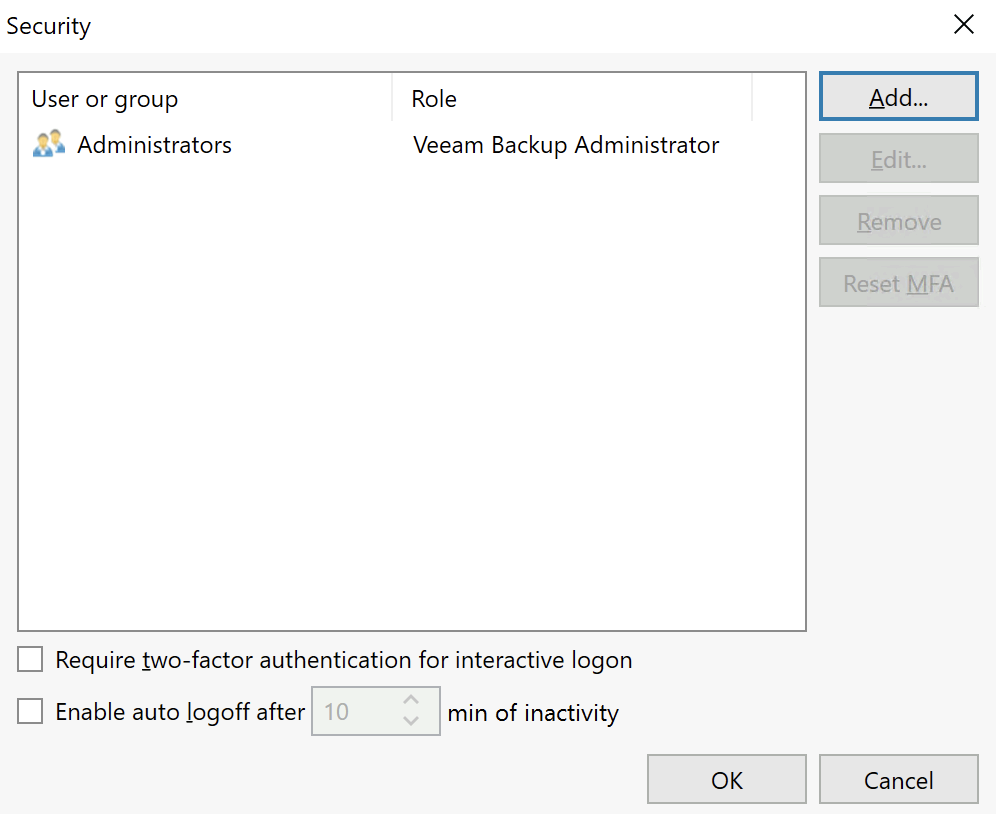 Veeam 12 Preview: Multi-Factor Authentication | 11:11 Systems