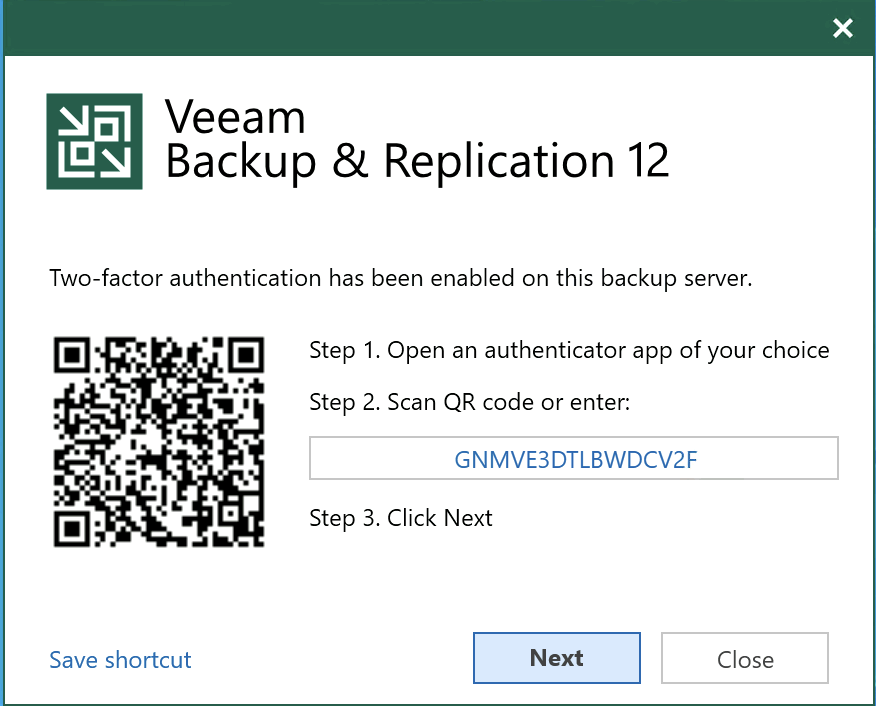 Veeam 12 Preview: Multi-Factor Authentication | 11:11 Systems