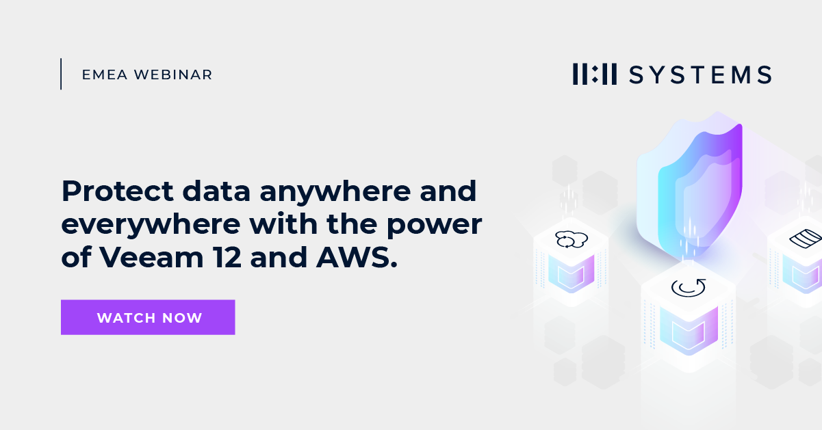 Protect data with the power of AWS and Veeam 12 | EMEA Webinar