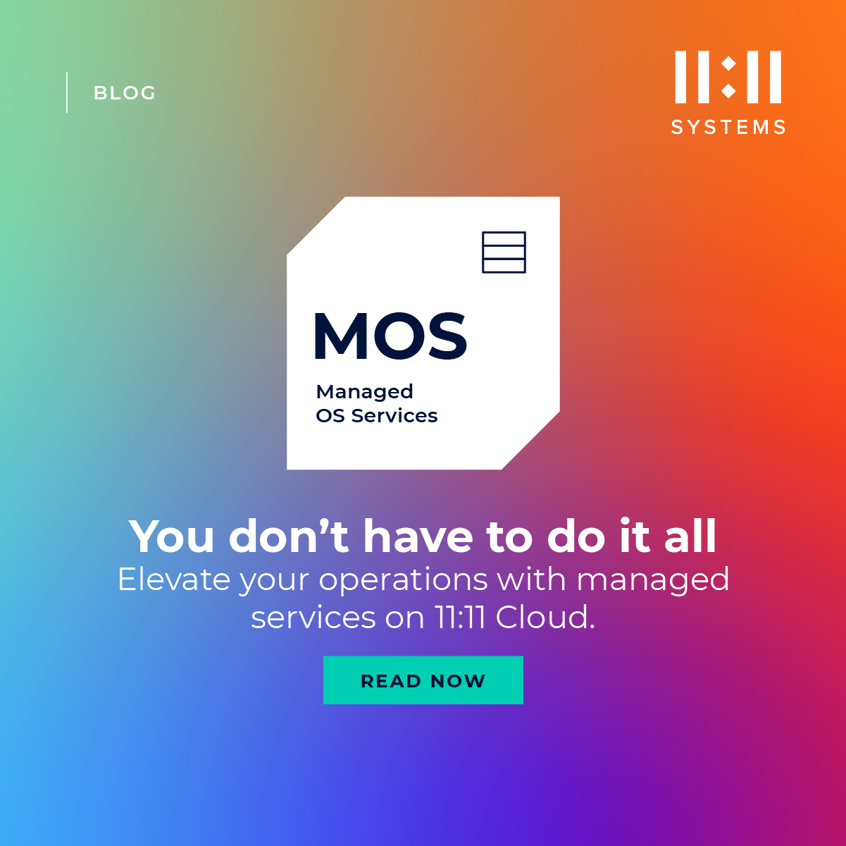 Take OS Management Off Your To-Do List | 11:11 Innovation Blog