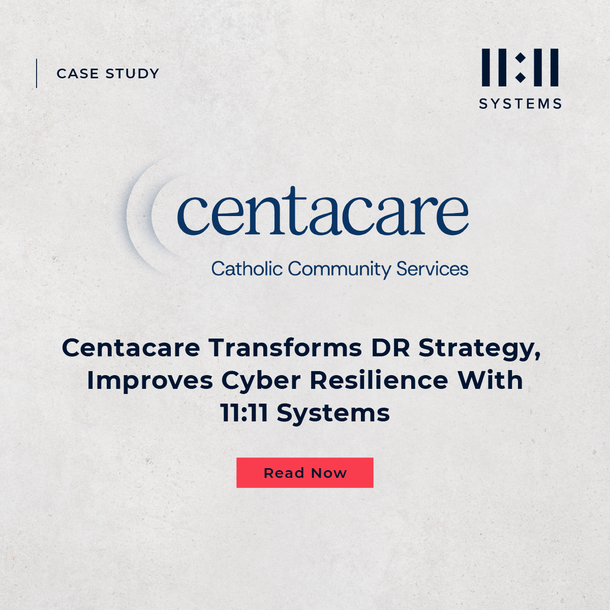 Centacare Modernizes Disaster Recovery with 11:11 Systems